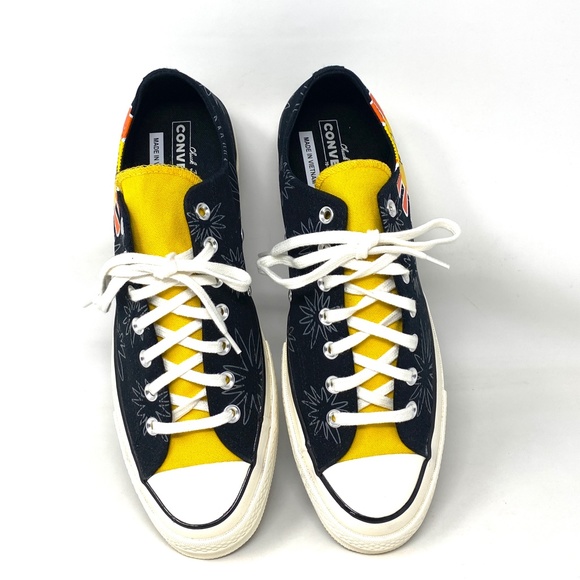 Converse | Shoes | Converse Chuck 7 Ox Shoes Low Top Yellow Black Men ...